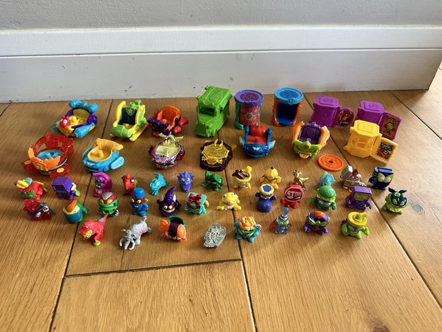 BUNDLE OF SUPERZINGS Superthings Vehicles & Rubber Figures Zomblings £ ...