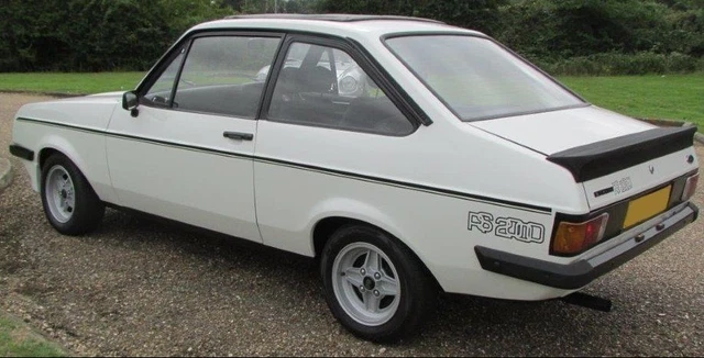 FITS - FORD Escort MK2 RS2000 Side stripes Graphics Decal Set. Non OE ...