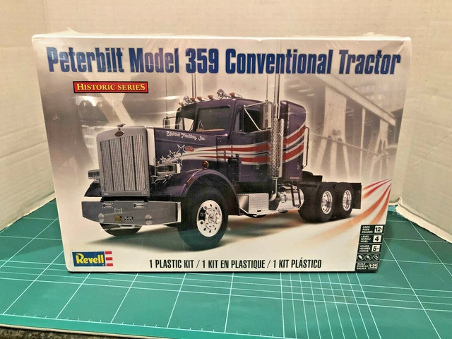 REVELL PETERBILT MODEL 359 Conventional Tractor Model Kit New Sealed ...