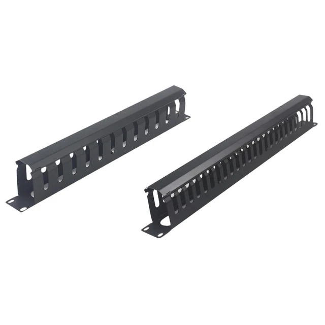 SERVER RACK CABLE Management Steel Cable Duct Cable Raceway Kit for 19 ...