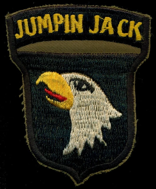 US ARMY 101ST Airborne Division Jumping Jack Vietnam patch JBR EUR 11 ...