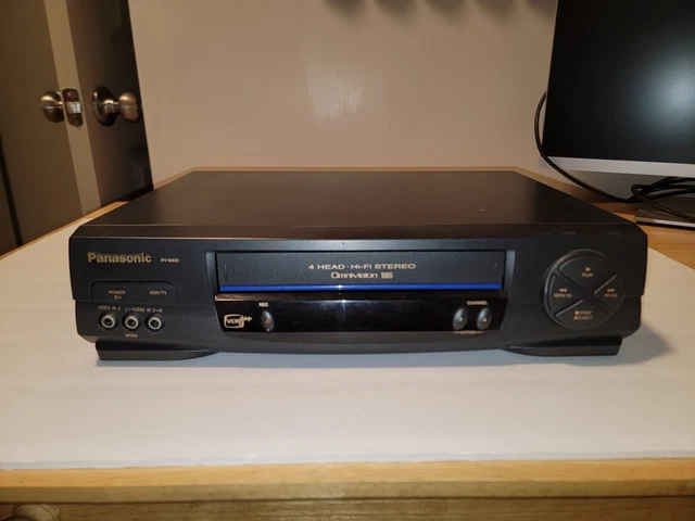 PANASONIC PV-9451 VCR 4-Head Omnivision VHS Hi-Fi Stereo Player ...