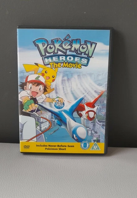 POKÉMON HEROES THE Movie DVD cert U Includes Never Before seen Pokémon ...