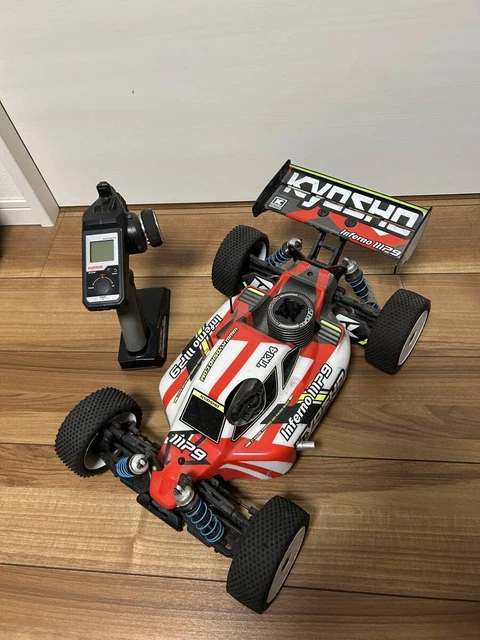 KYOSHO 1/8 INFERNO RC racing buggy Radio Control ready set £447.26 ...