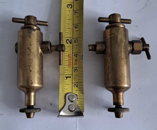BASSETT LOWKE STEAM Engine displacement oilers Live Steam Lubricator ...