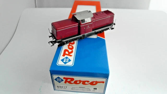 ROCO H0 63417, V100 1224 DB, Diesellok Digital ZIMO original ROCO ...