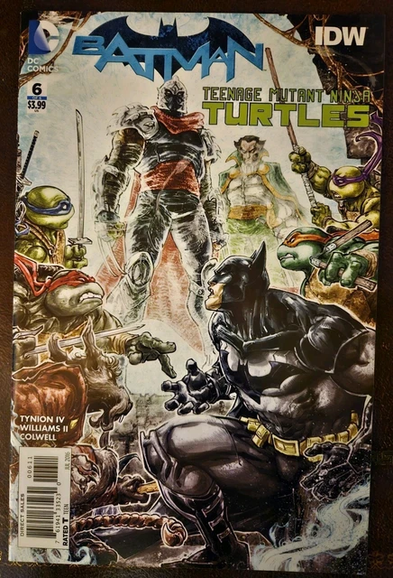 BATMAN/TEENAGE MUTANT NINJA Turtles #6 (DC IDW Comics July 2016) $15.00 ...