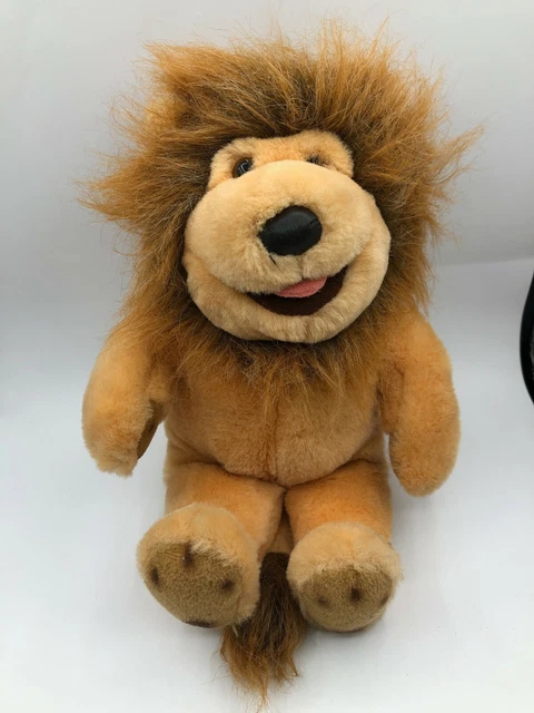 24K POLAR PUFF Special Effects Barney Lion Plush Soft Stuffed Toy ...
