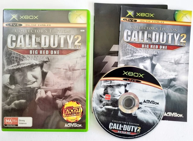 CALL OF DUTY 2: Big Red One Collector's Edition | Microsoft Xbox ...
