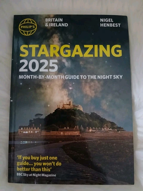 PHILIP'S STARGAZING 2025 Month-by-Month Guide to the Night Sky ... 9781849076524 £6.49 - PicClick UK