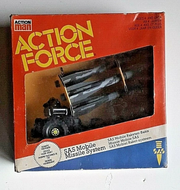 ACTION FORCE - SAS MOBILE MISSILE SYSTEM neuf en boite ACTION MAN ...