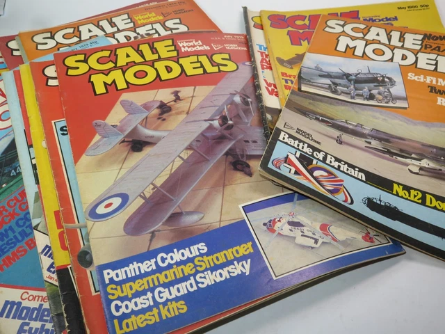 VINTAGE SCALE MODELS MAGAZINE 1970 - 1979 Selection Please Choose EUR 2 ...