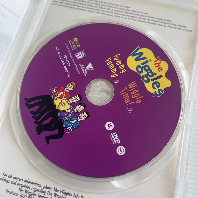 THE WIGGLES WIGGLE Time! Yummy Yummy DVD Region 4 Free Post Wiggle Time ...