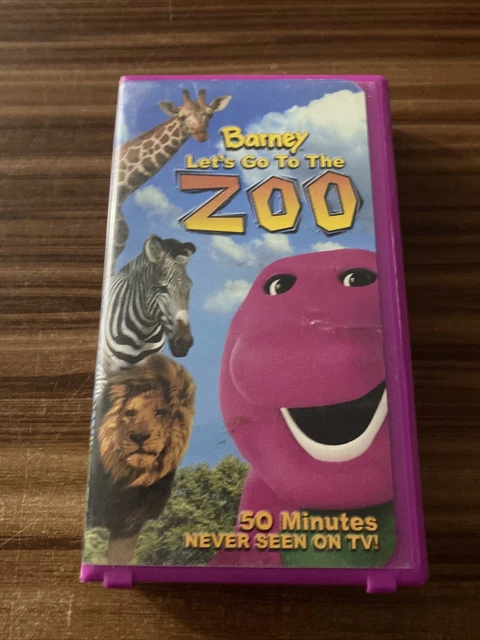 BARNEY - LETS Go to the Zoo (VHS, 2001) EUR 3,69 - PicClick FR