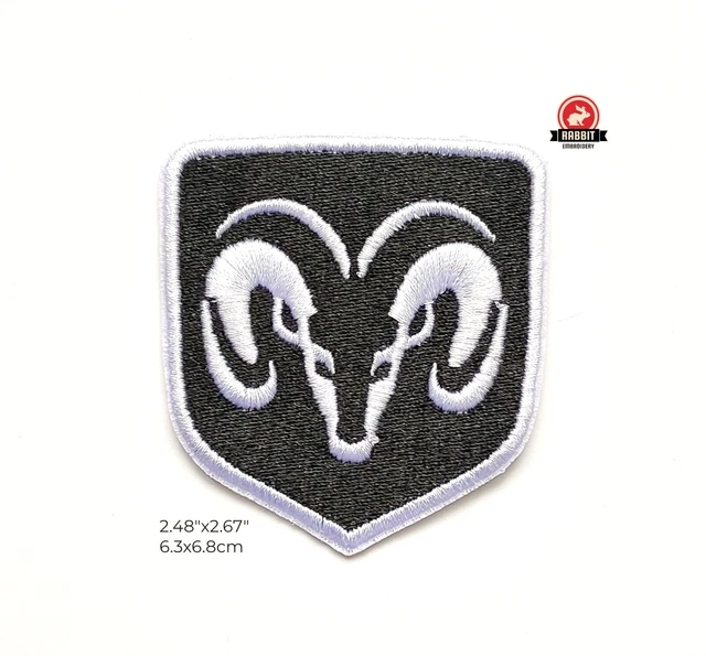 DODGE RAM PATCH brodé 4x4 Pickup Truck Hemi Cummins USA Fer sur noir ...