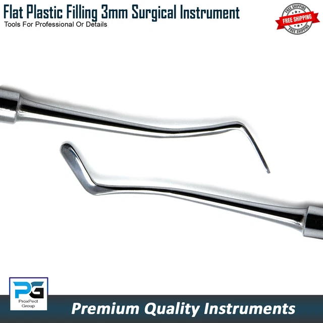 DENTAL HEIDMAN COMPOSITE Füllspatel 3mm flach Kunststoff Platzieren ...