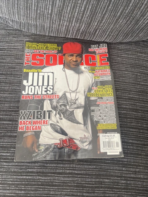 JIM JONES THE Source Magazine Issue #204 £10.00 - PicClick UK