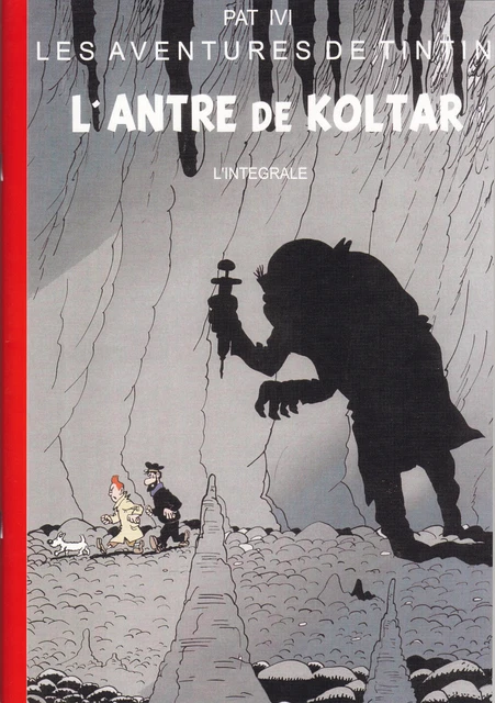 PARODIE PASTICHE HOMMAGE A Herge Tintin L'antre De Koltar N&B Par Pat ...