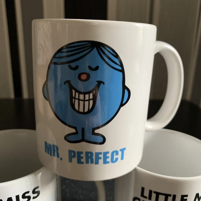 MR MEN MUGS x 3 -SANRIO /LITTLE MISS - Mr Perfect , Princess ...