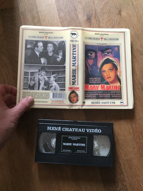 CASSETTE VIDEO VHS RENE CHATEAU CINEMA MARIE MARTINE renee saint cyr jules berry £6.84 - PicClick UK