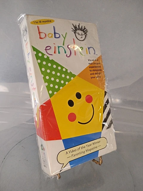 BABY EINSTEIN LANGUAGE Nursery VHS Tape 2000 Ages 1-18 Months ...