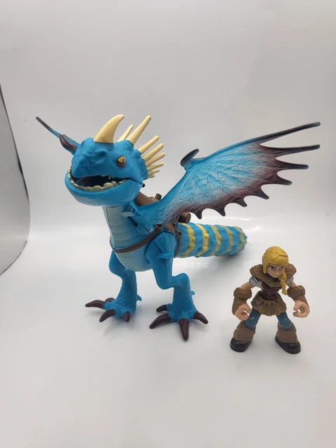 HOW TO TRAIN Your Dragon Httyd - Stormfly Dragon & Astrid Figure Set £9 ...