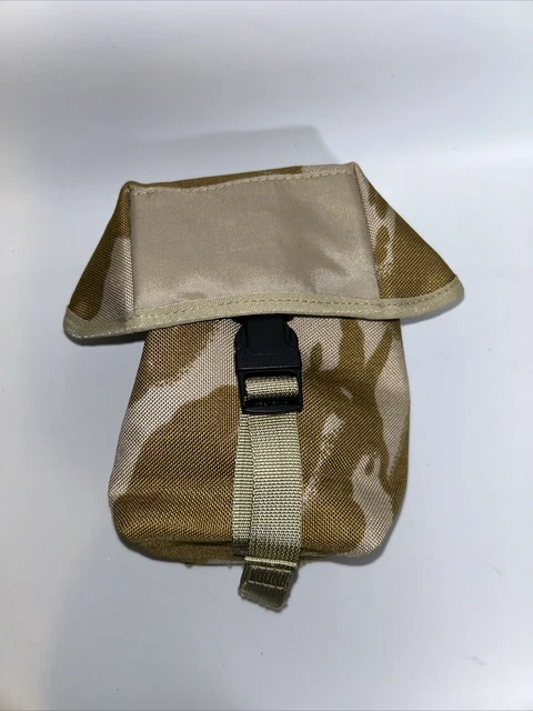 MEDICAL POUCH, BRITISH Military Issue Desert Camo, Webbing £7.50 ...