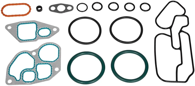 OIL COOLER MOUNTING Gasket Kit For 1993-1997 DT466E 1823182C95 ...