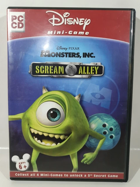 DISNEY PIXAR MONSTERS- Inc. Scream Alley Pc Cd Rom Games - Dvd £1.99 ...