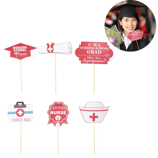 GRADUATION SEASON NURSE Photo Booth Props Graduation £12.78 - PicClick UK