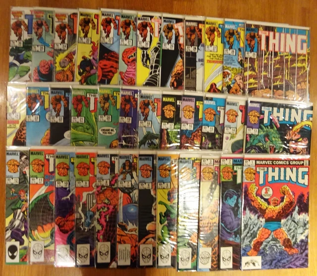 THE THING VOL.1 Completo!!! 36x chiavi Marvel US-Comics (1983/85)! 1 ...