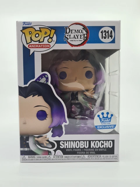 DEMON SLAYER SHINOBU Kocho Funko Exc Funko Pop #1314 w Protector £40.00 ...