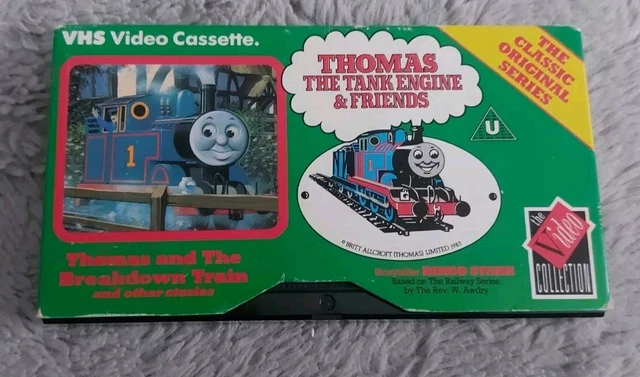 THOMAS THE TANK Engine: The Breakdown Train VHS Video Rare Kids TV Tape ...