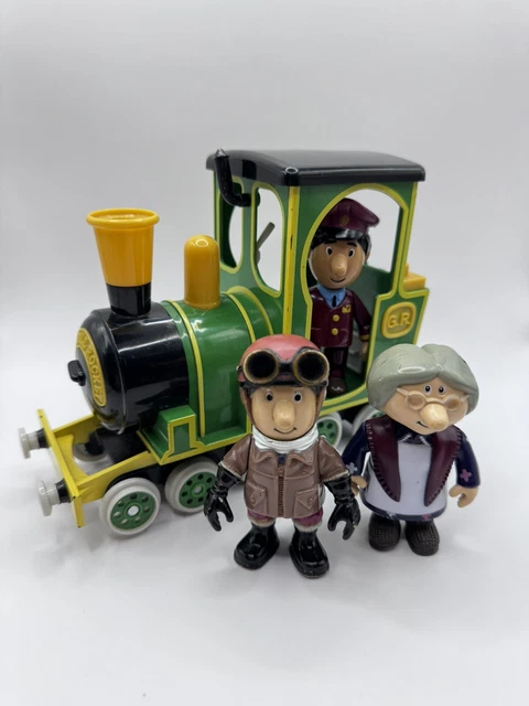 POSTMAN PAT TOYS Large Friction Greendale Rocket Aj Train Driver ...