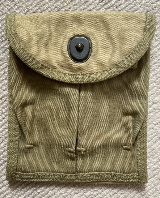 WW2 USMC MARINE US Pouch, Magazine M1 Carbine M1911 1944 dated BOYT ...