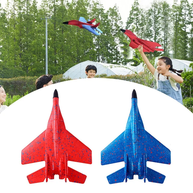 MANUAL THROWING PLANE Sports Toy EPP Foam Airplane Glider Airplane Toys ...