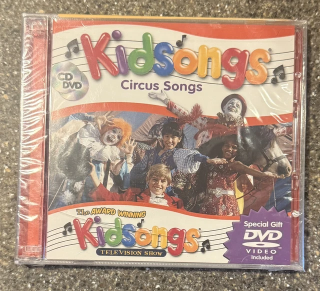 CIRCUS SONGS [AUDIO CD/DVD Video] Award Winning Kidsongs T.V. Show ...