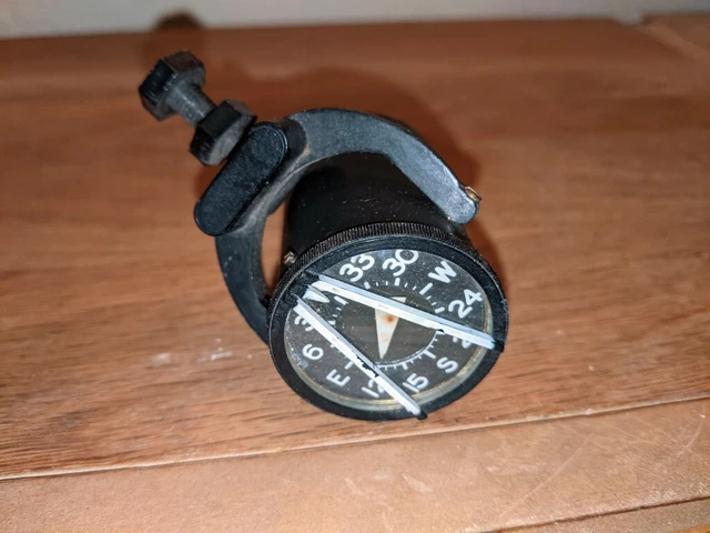 POST WW2 RAF Civilian Light Aircraft cockpit standby backup Compass ...