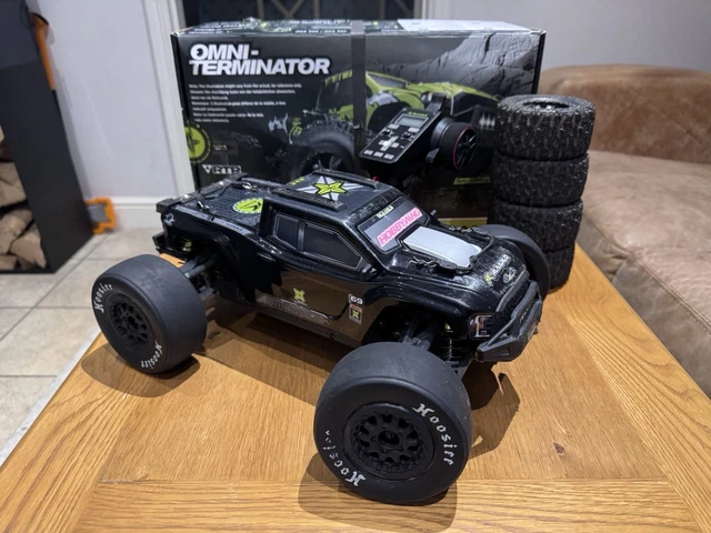 RLAARLO OMNI-TERMINATOR CARBON Mini 1:10 Brushless Monster Truck ...