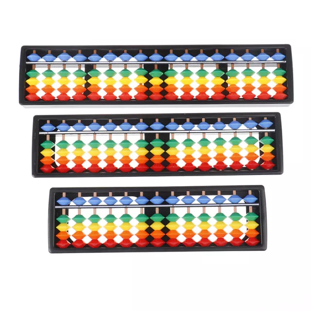 PORTABLE 13/15/17 COLUMN Abacus Arithmetic Soroban School Math Learning ... PORTABLE 13/15/17 COLUMN Abacus Arithmetic Soroban School Math Learning ...