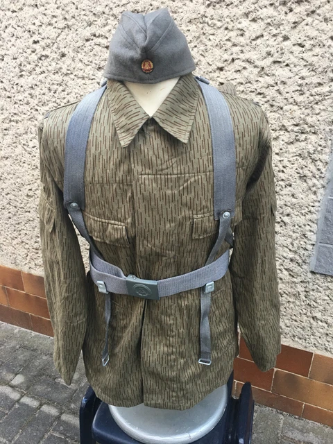 DDR NVA GRENZER Uniform Felddienst Rücksack Y-Riemen Tornister Koppel ...