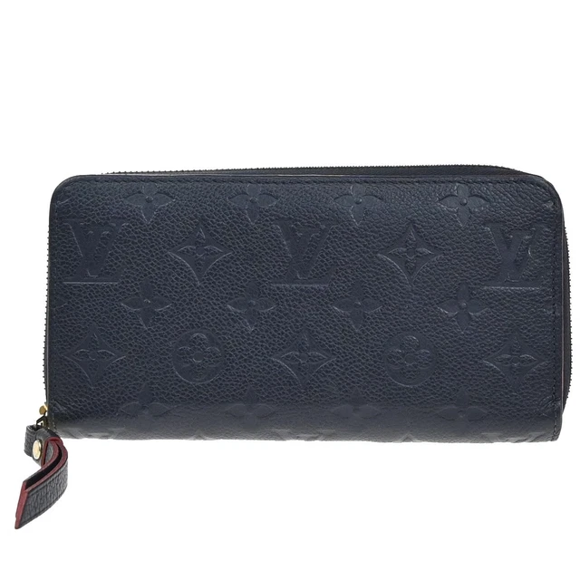 LOUIS VUITTON PORTEFEUILLE zippy Monogramme Empreinte Monogramme ...