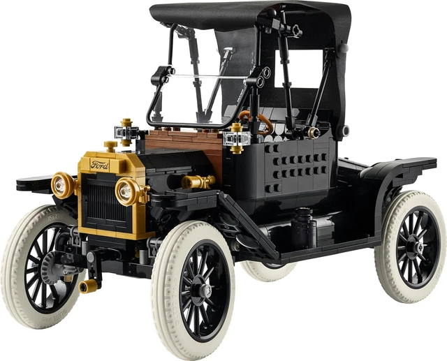 LEGO ICONS FORD Model T - Retro Car Model Kit for Adults - Collectible ...