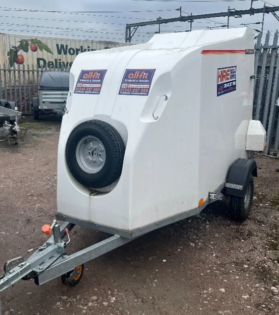 SECOND HAND BOX Trailer with Ramp Door - SBS 6ft Small Box Trailer £ ...