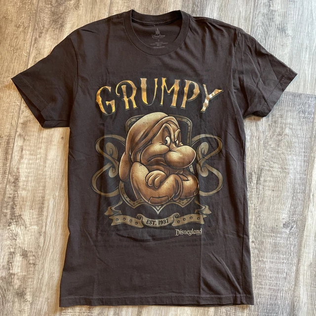 DISNEY SNOW WHITE and Seven Dwarfs Grumpy shirt adult Small EUR 3,65 ...
