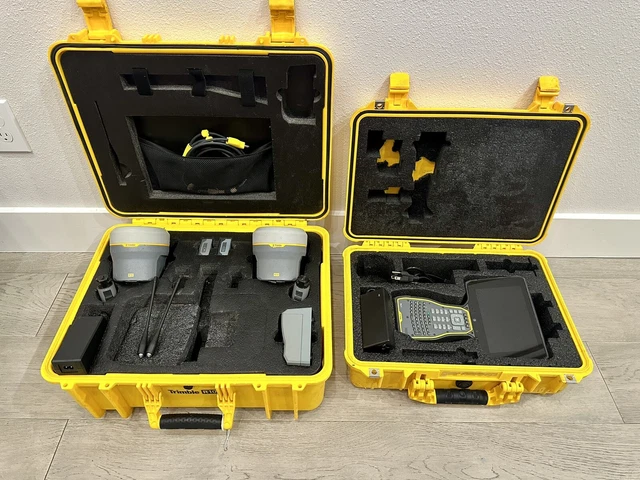 TRIMBLE R10 DUAL GNSS GPS Galileo Beidou Base & Rover RTK Setup w ...