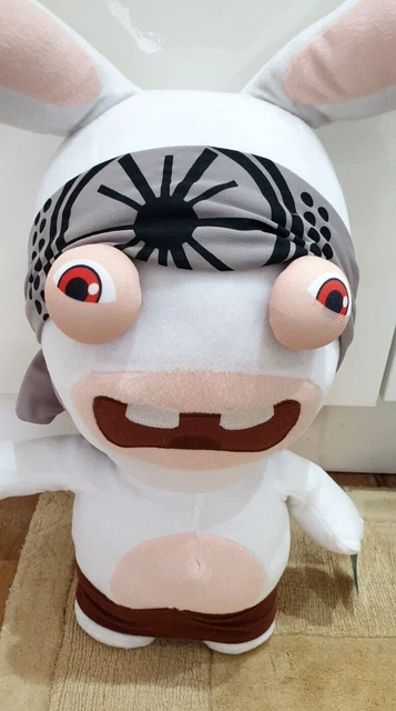 UBISOFT RAYMAN RAVING Rabbids Plush Soft Toy Play By Play 2011 over 20 ...