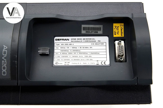 GEFRAN ADV200 INVERTER Frequency Inverter 5.5KW 400VAC ADV-2055-KBX-4 $1,271.00 - PicClick CA