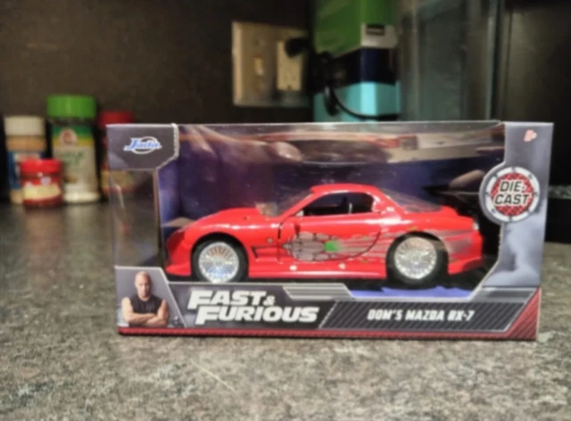 JADA TOYS FAST & Furious Dom's Mazda RX7 échelle 1:32 Neuf dans sa ...