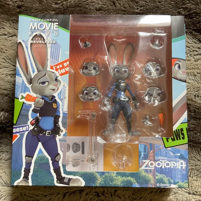 FIGURINE JUDY HOPPS - Zootopia - Movie Revo - Revoltech - Kaiyodo EUR ...